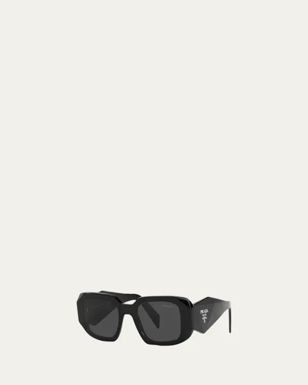 Prada Geometric Rectangle Sunglasses