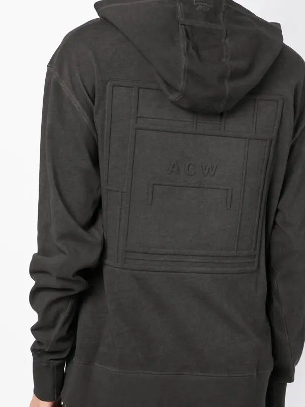 A-COLD-WALL* Embossed-logo Long-sleeve Hoodie