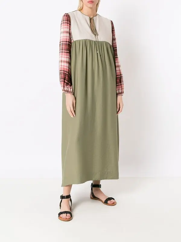 OLYMPIAH Panelled Smock Dress