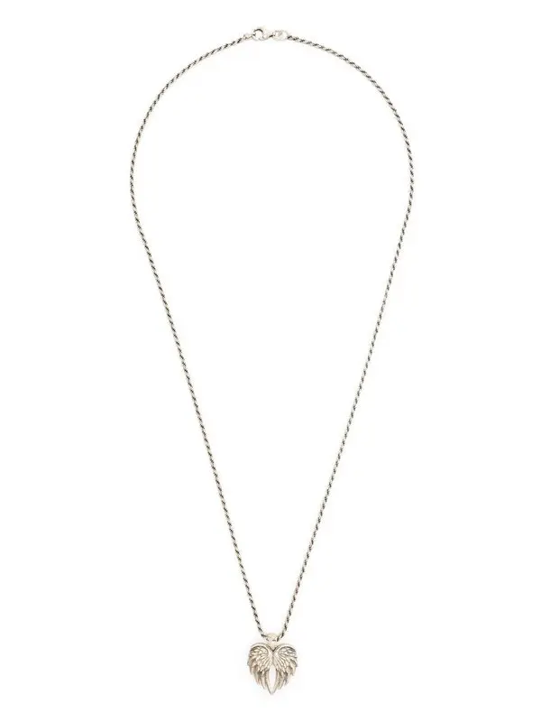 Emanuele Bicocchi Wings Pendant Necklace