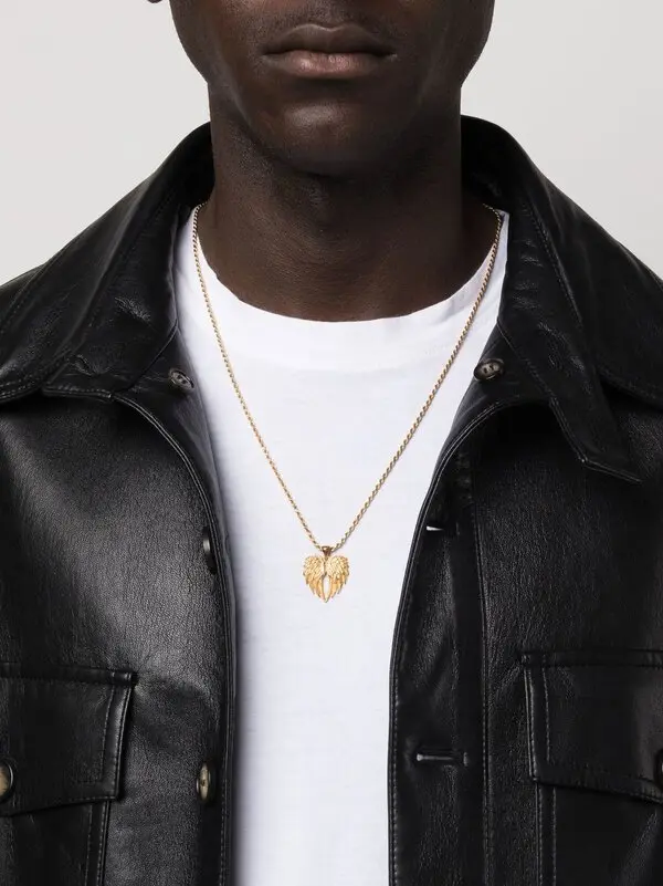 Emanuele Bicocchi Wings Pendant Necklace - Gold
