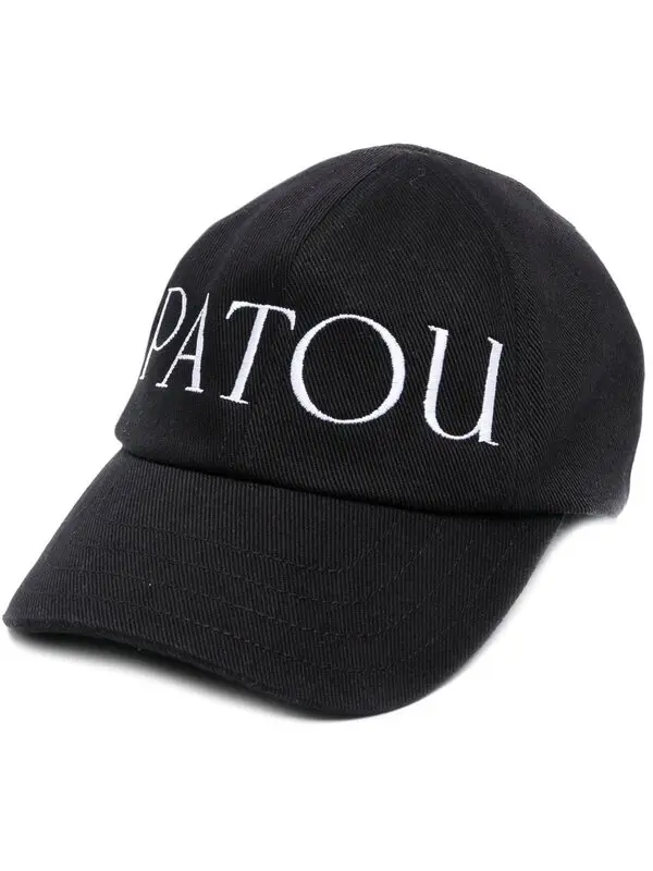 Patou Logo-embroidered Baseball Cap - Black