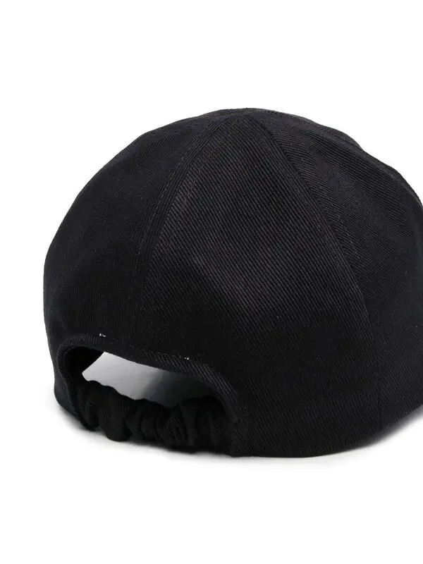 PATOU Logo-embroidered Baseball Cap - Black