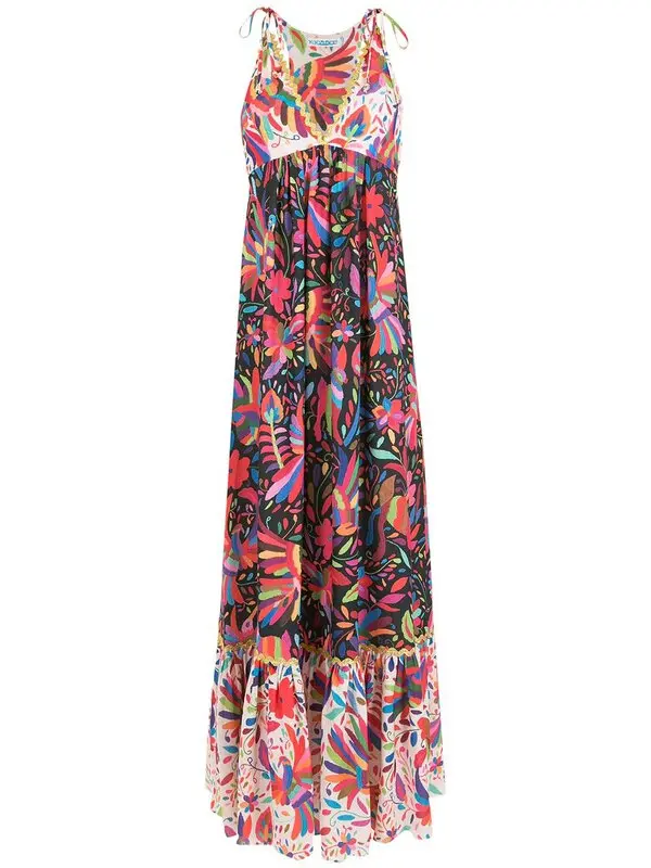 OLYMPIAH Mexico Long Dress