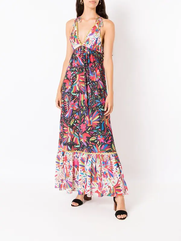 OLYMPIAH Mexico Long Dress