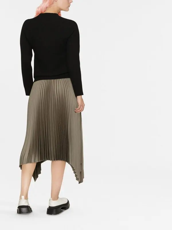 JIL SANDER Mock-neck Wool Jumper