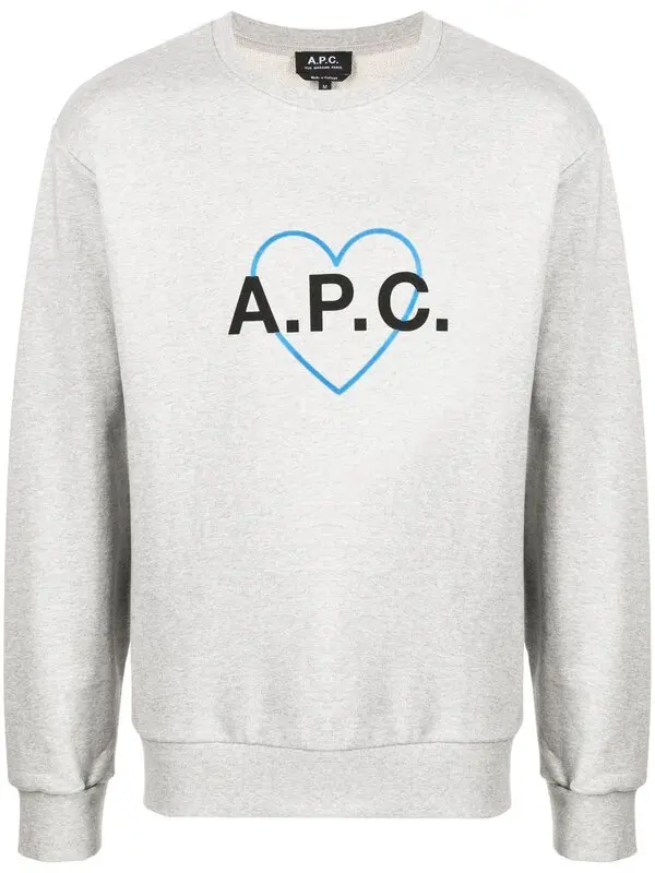 A.p.c. Jules Logo-print Sweatshirt