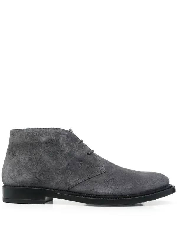 TOD'S Lace-up Ankle Boots - Blue