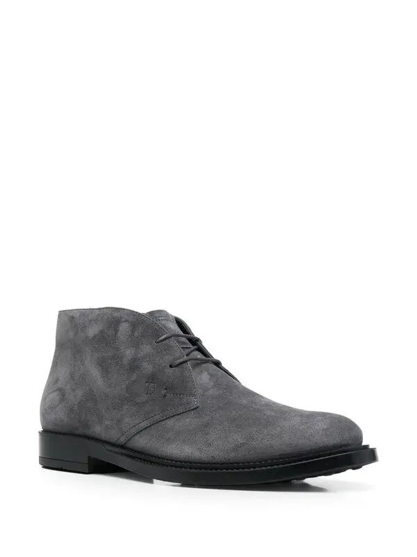 TOD'S Lace-up Ankle Boots - Blue