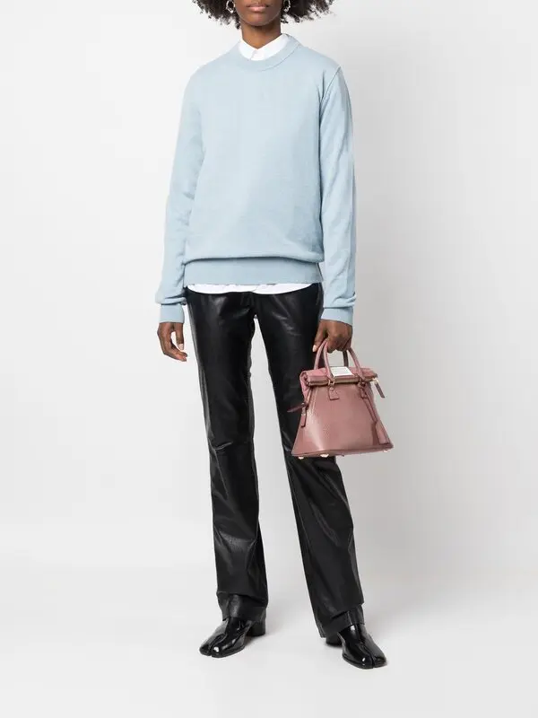 MAISON MARGIELA Crew-neck Jumper - Blue