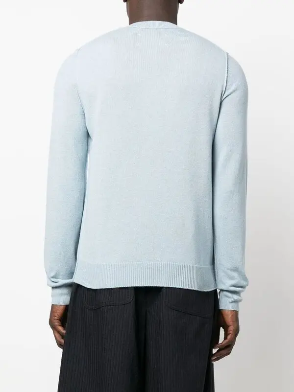 MAISON MARGIELA Crew-neck Jumper - Blue