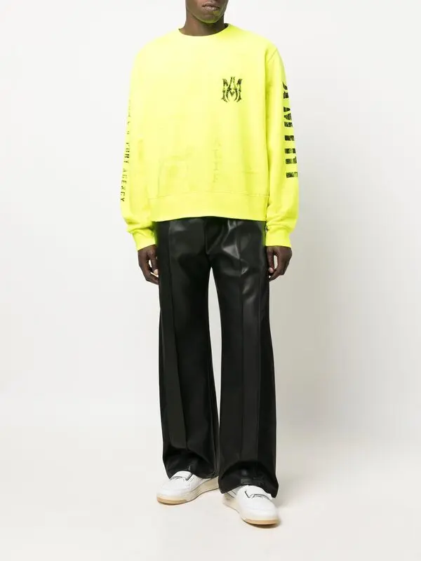 Amiri Graphic Print Crewneck Sweatshirt