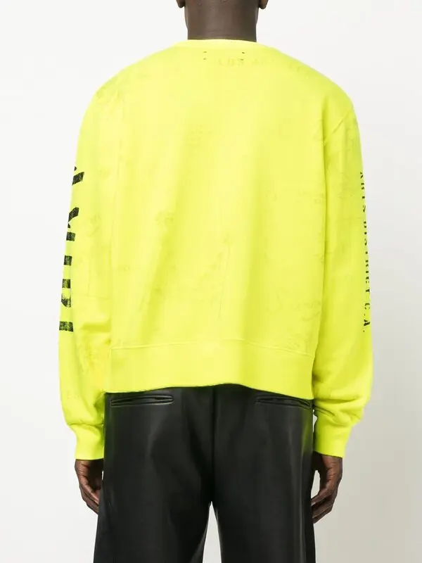 Amiri Graphic Print Crewneck Sweatshirt