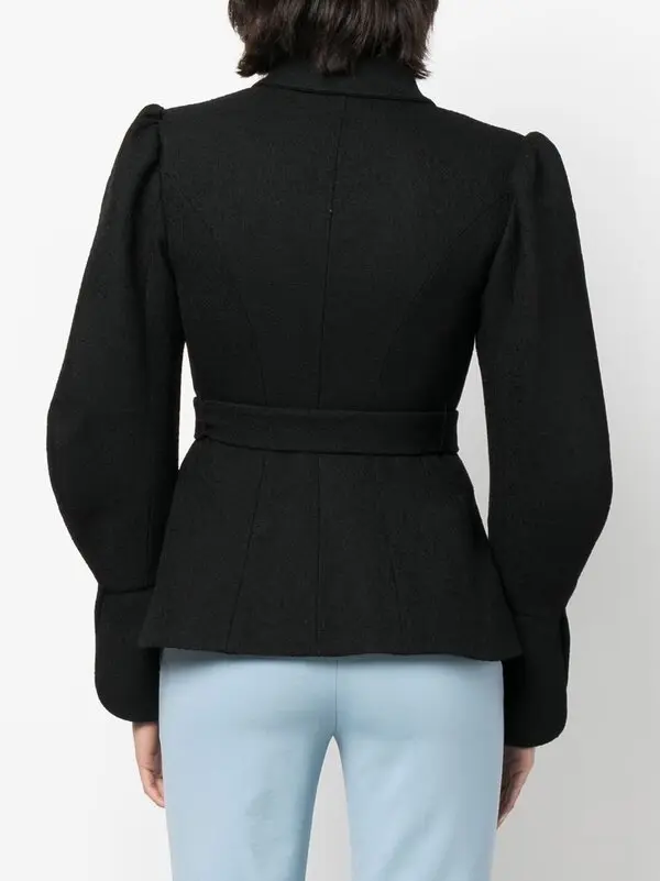 Rochas Belted Wool Jacket