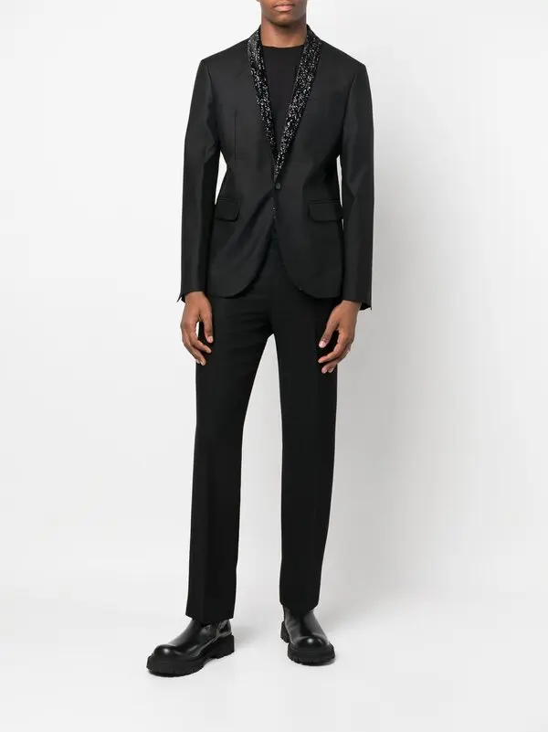 Dsquared2 Metallic-detail Single-breasted Blazer