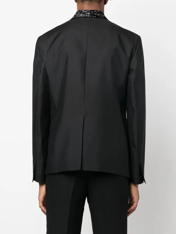 Dsquared2 Metallic-detail Single-breasted Blazer