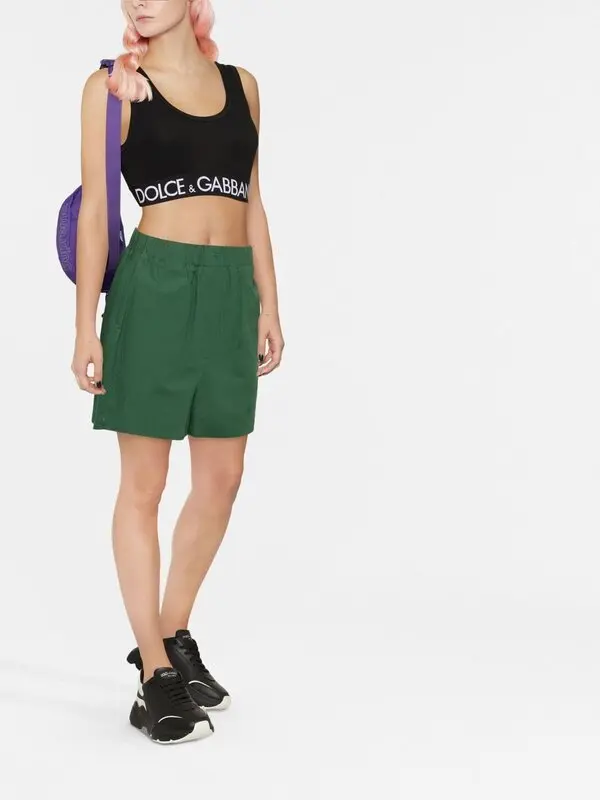 Dolce & Gabbana Logo-band Crop Tank Top