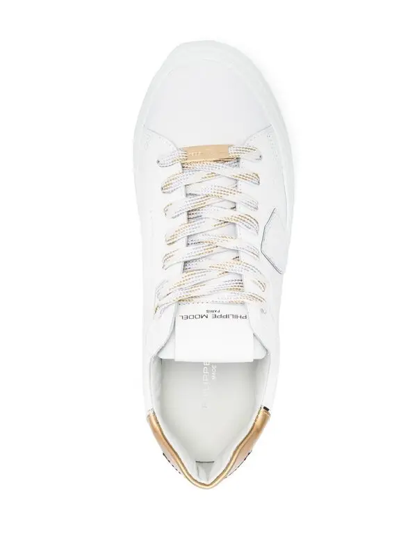 Philippe Model Temple Low-top Sneakers - White