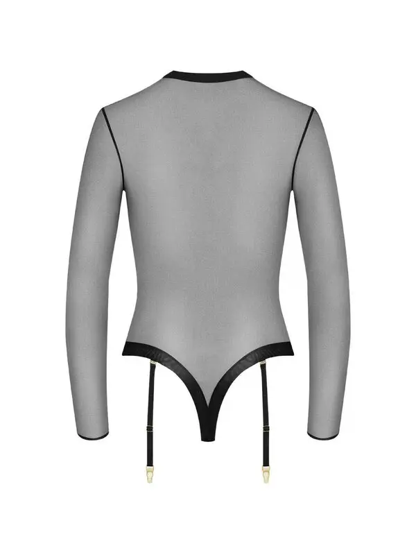 MAISON CLOSE Corps À Corps Long-sleeve Bodysuit - Black
