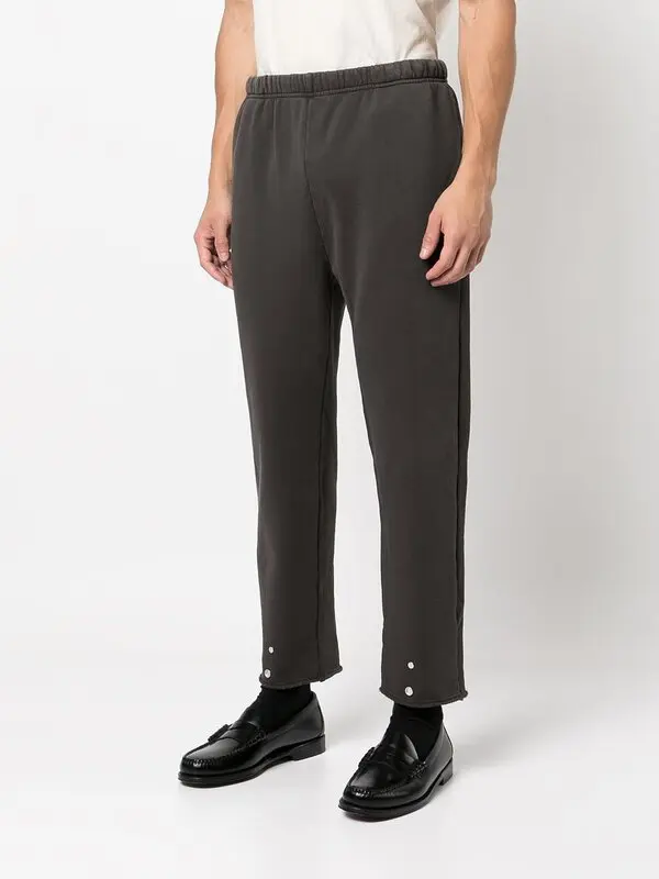 LES TIEN Cropped Straight-leg Joggers