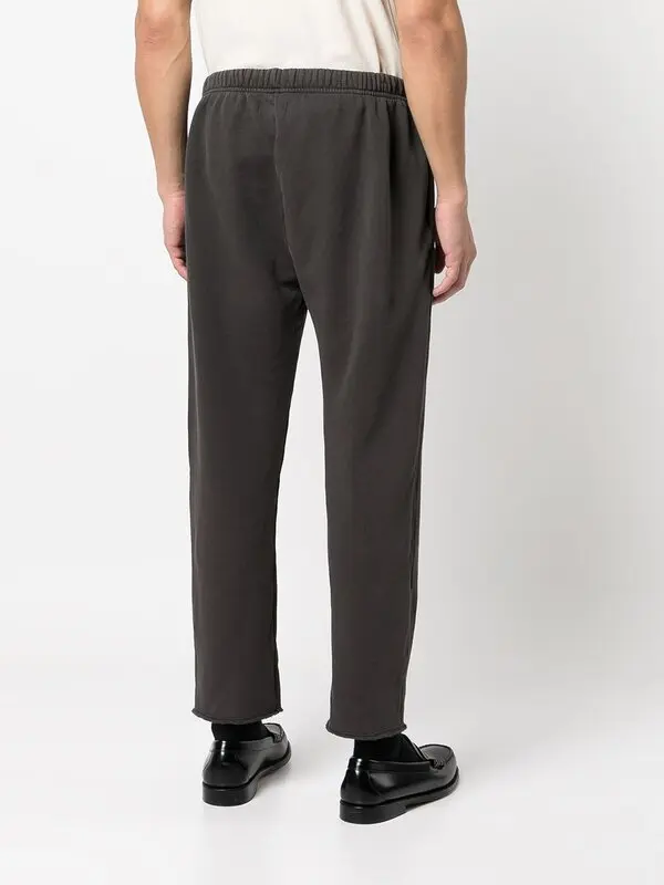 LES TIEN Cropped Straight-leg Joggers