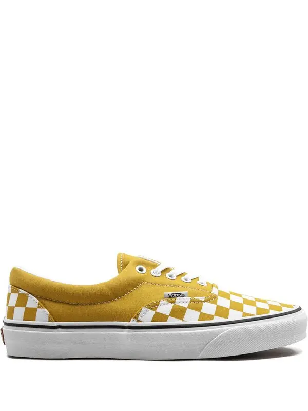 VANS Checkerboard Era Sneakers - Yellow