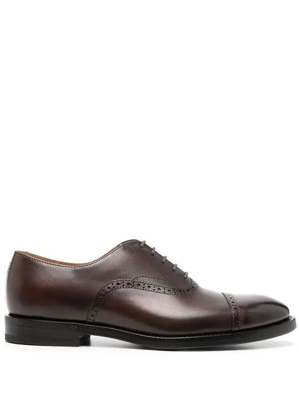 Brunello Cucinelli Lace-up Leather Oxford Shoes