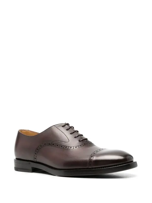 Brunello Cucinelli Lace-up Leather Oxford Shoes