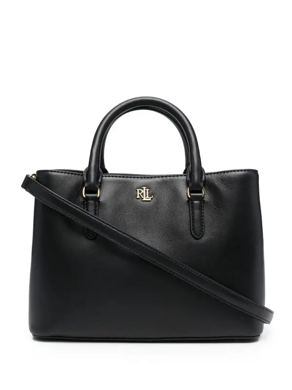 Ralph Lauren Mary Medium Satchel - Black