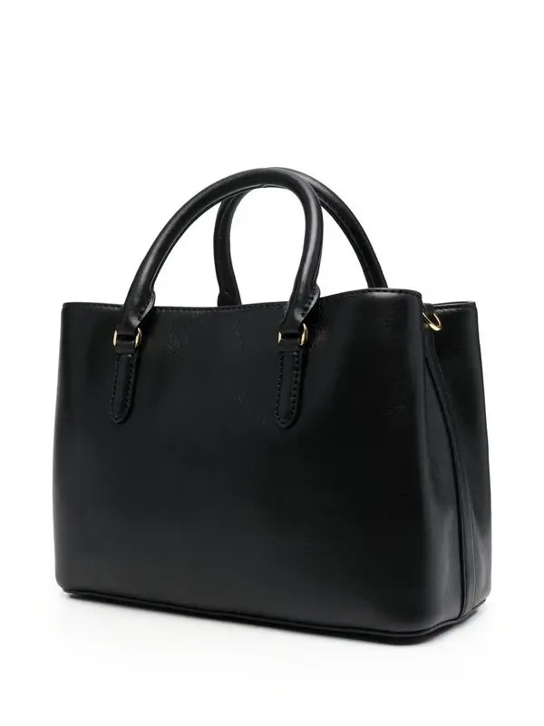 Ralph Lauren Mary Medium Satchel - Black
