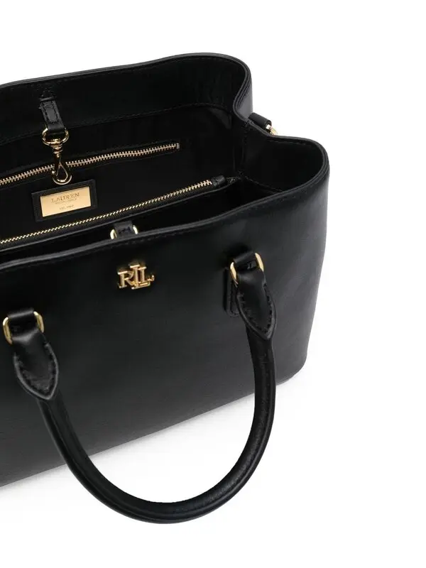 Ralph Lauren Mary Medium Satchel - Black