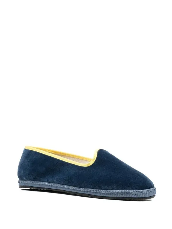 SCAROSSO X Yolo Seaside Velvet Slippers