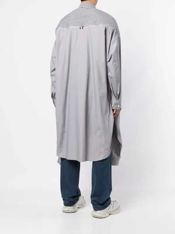 Facetasm Striped Oversized Shirt