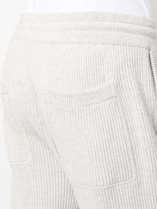 Brunello Cucinelli Cashmere Track Pants - Grey