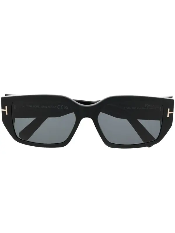 TOM FORD Silvano-02 Square-frame Sunglasses - Black