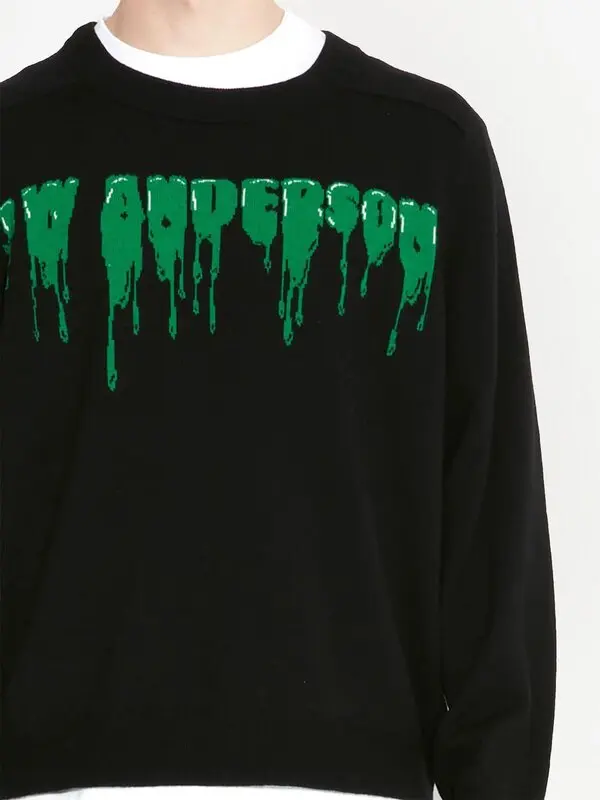 JW Anderson Intarsia-knit Logo Sweater