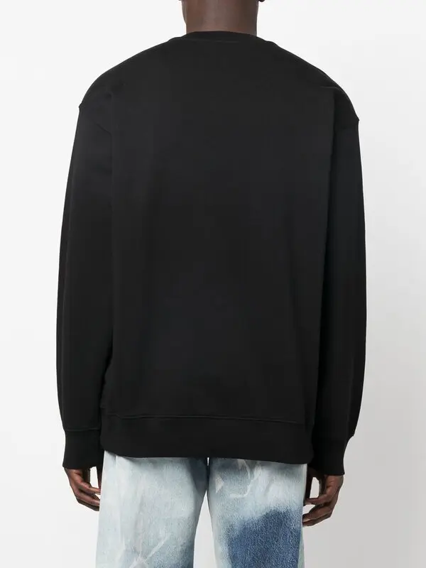 Moschino Print Organic Cotton Sweatshirt