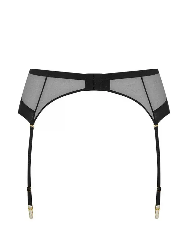 MAISON CLOSE Body To Body Garter Belt - Black