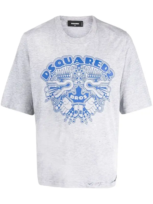 Dsquared2 Graphic-logo Print T-shirt