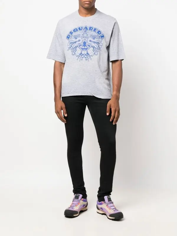 Dsquared2 Graphic-logo Print T-shirt