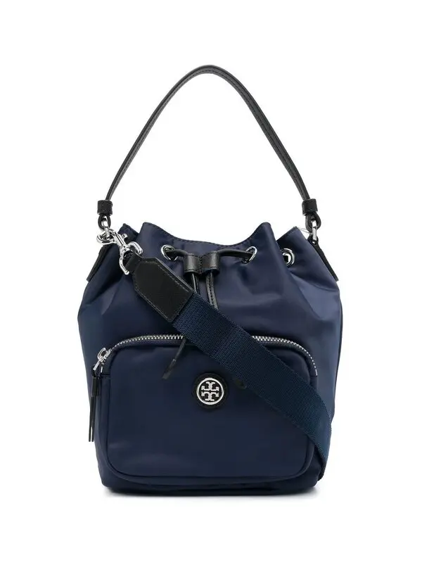 Tory Burch Logo-plaque Bucket Bag