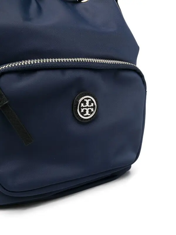 Tory Burch Logo-plaque Bucket Bag
