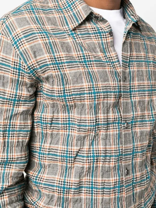 Dsquared2 Checked Cotton-blend Shirt