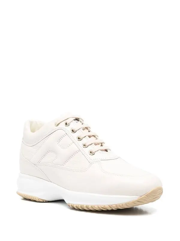 Hogan Interactive Lace-up Sneakers - Neutrals