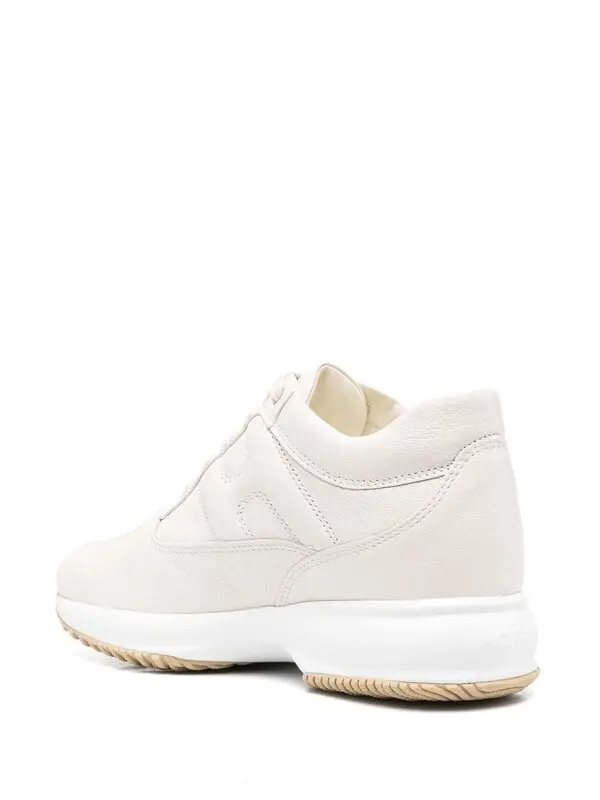 Hogan Interactive Lace-up Sneakers - Neutrals