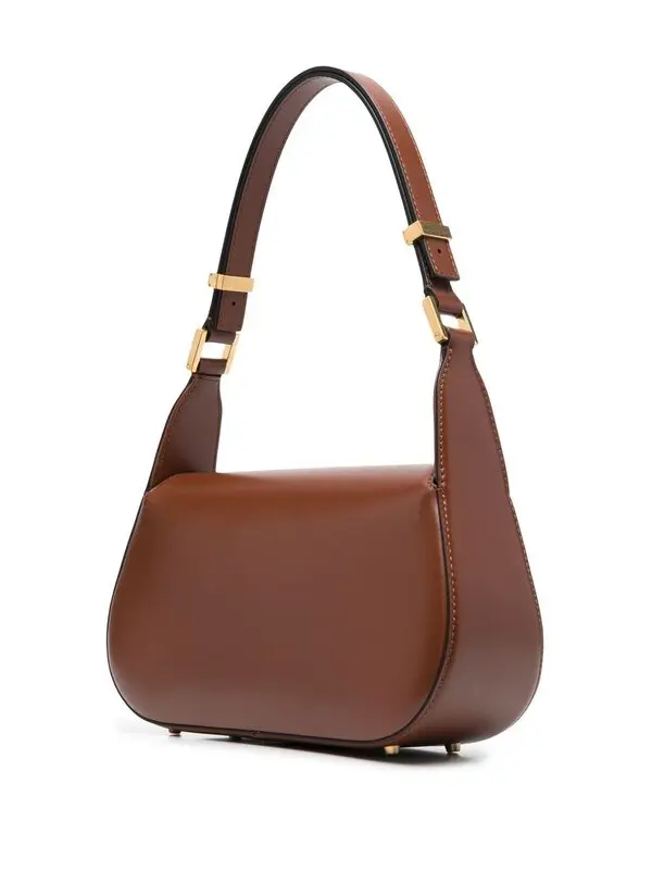 Valentino Garavani Vlogo Leather Shoulder Bag