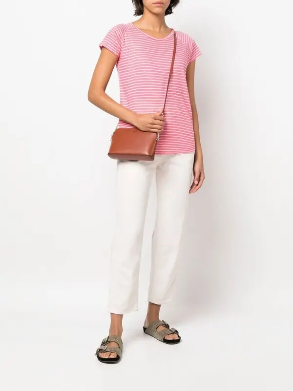 Dkny Logo-lettering Leather Cross-body Bag
