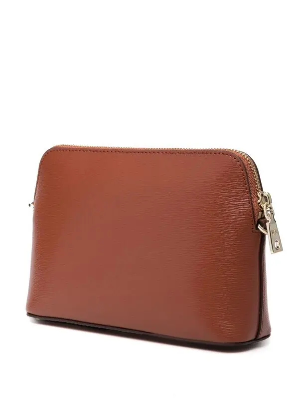 Dkny Logo-lettering Leather Cross-body Bag