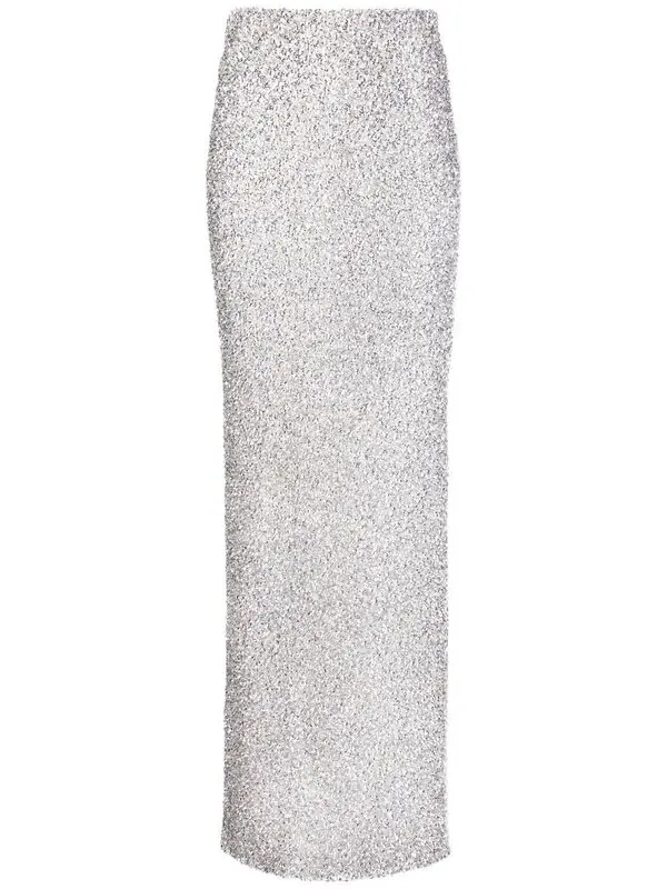 Coperni Crystal-embellished Maxi Skirt