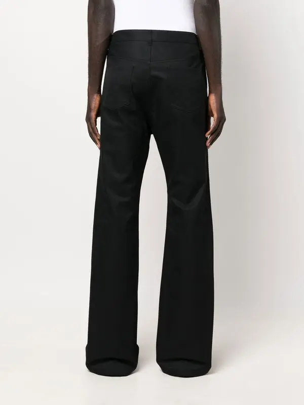 Balenciaga Flared Cotton Trousers